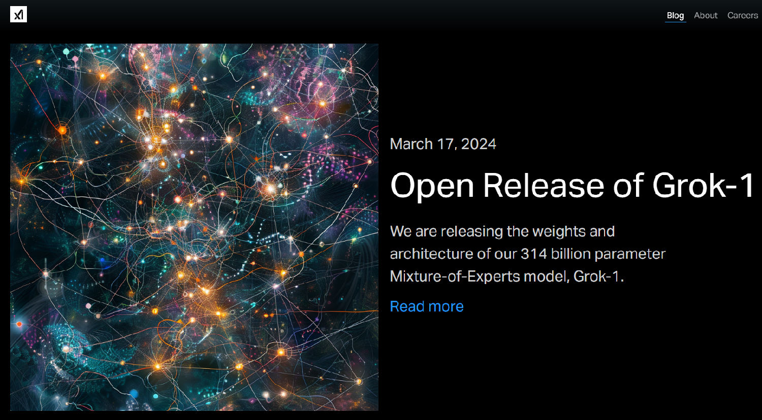 马斯克打脸OpenAI！全球最大模型Grok-1开源震撼世界！